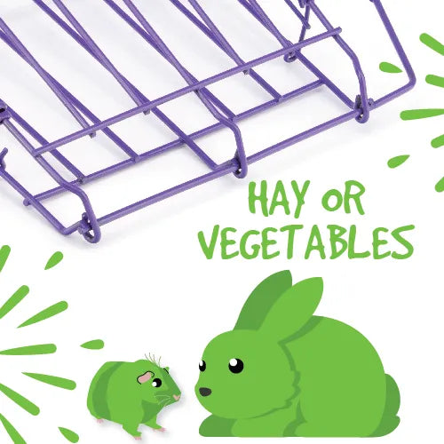 HAY MANGER FEEDER METAL - SMALL ANIMALS - BAINBRIDGE – Moondidley Pets