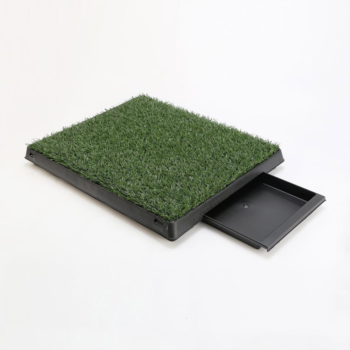 Pet Dog Potty Tray Training Toilet + 1 Grass Mat 63cm x 50cm ...