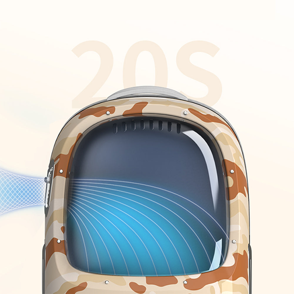PETKIT Breezy 2 - Smart Cat Backpack - Desert Camon – Moondidley Pets