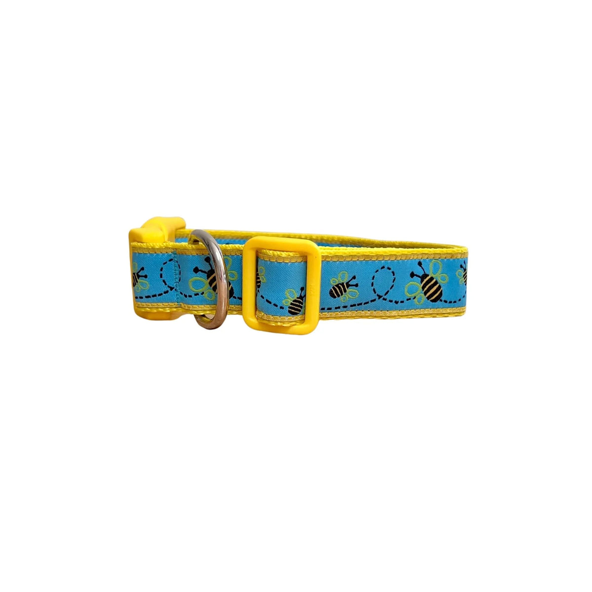 Bumble Bee Dog Collar - Hand Made by The Bark Side – Moondidley Pets